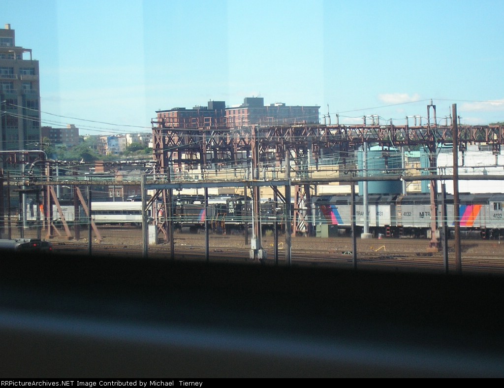 NJ Transit 2006 deadline SW1500 503 & 500 GP40FH-2 4131 & 4132